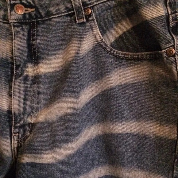 Avenue Blues | Shorts | Avenue Blues 8reg Blue Jean Flag Design Shorts ...